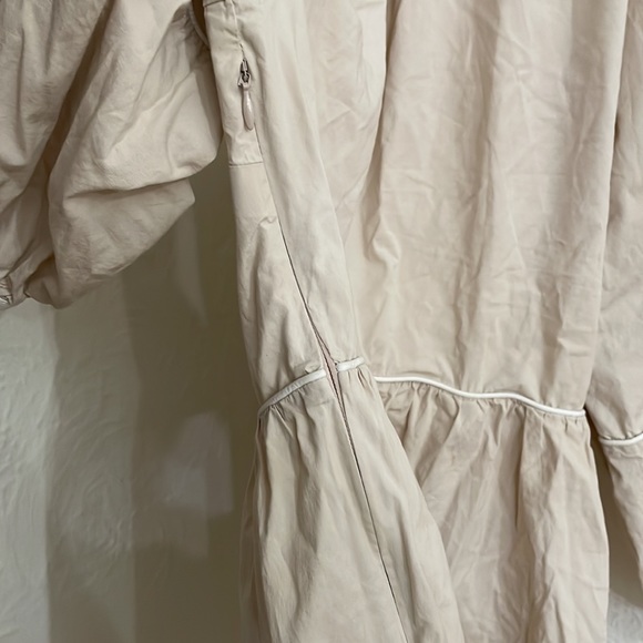 STAUD | Dresses | Staud Womens Scoop Neck Mini Dress Size L Creamwhite ...